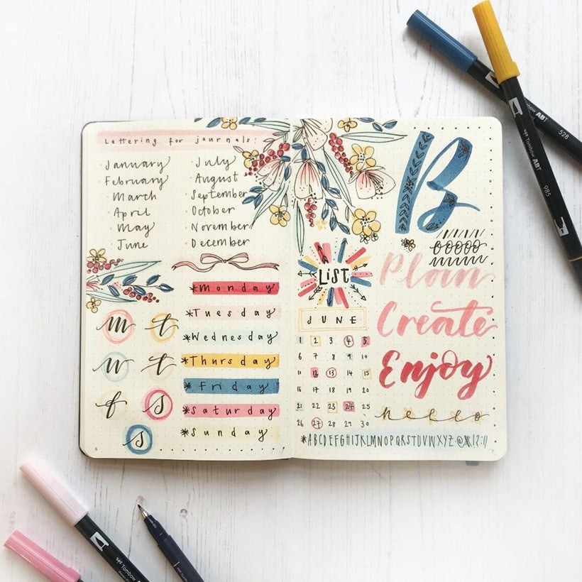 Tombow x Moleskine Journaling workshop with Rebecca Cahill Roots ...