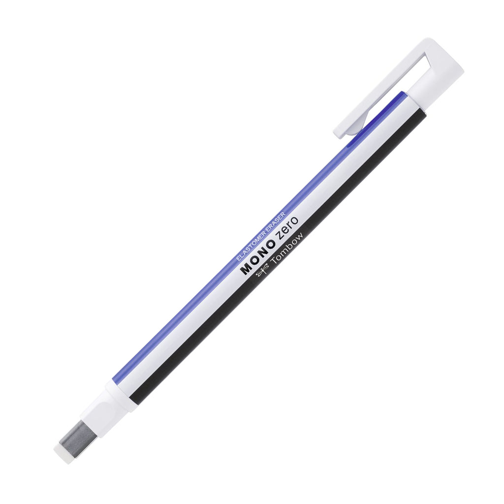 MONO zero Classic Eraser - Rectangular Tip - White/Blue/Black | Erasers ...