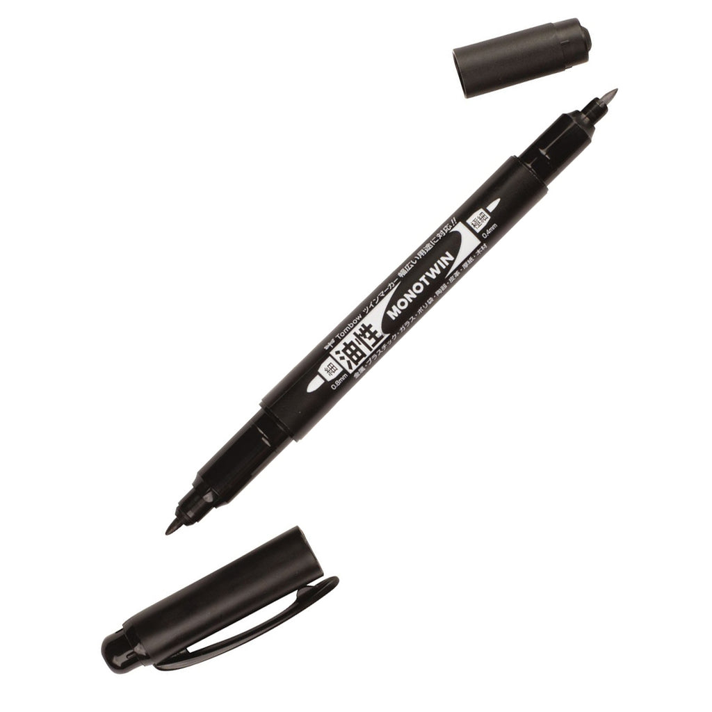 MONO Twin Permanent Marker - Black | Fineliners | Tombow – Tombow UK