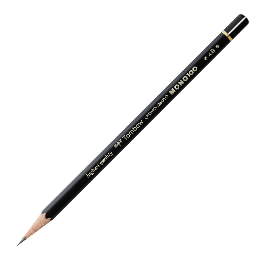 MONO 100 Graphite Lead Pencil - 4B Pack of 12 | Pencils | Tombow ...